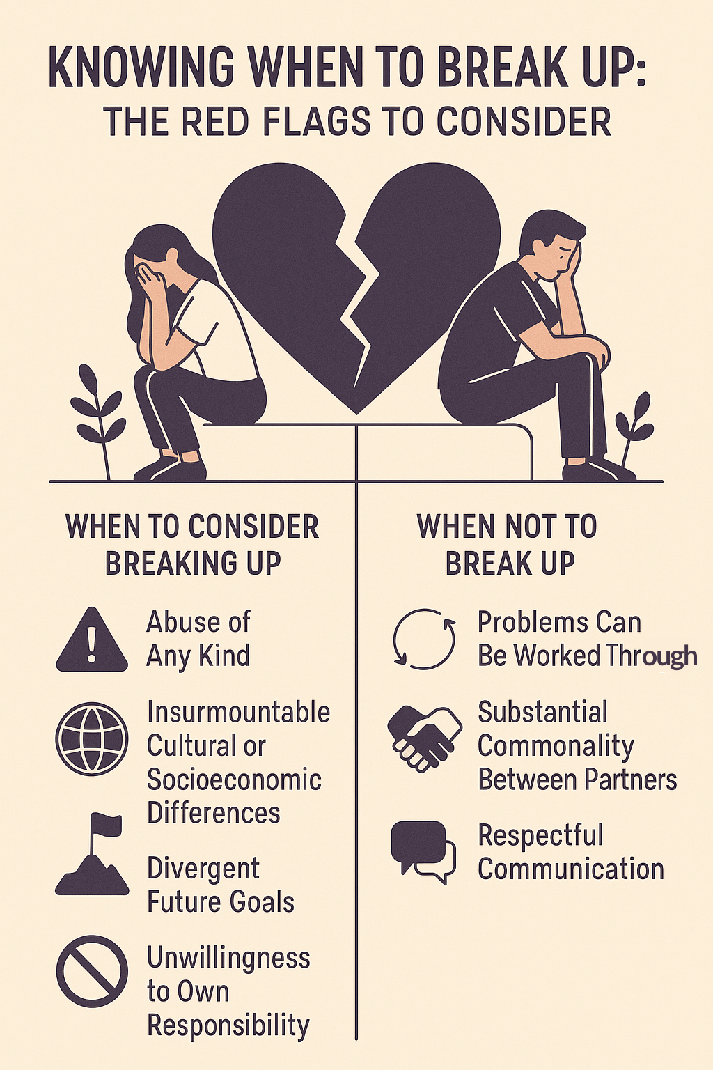 Knowing When to Break Up: The Red Flags to Consider - TheGuidedChannel